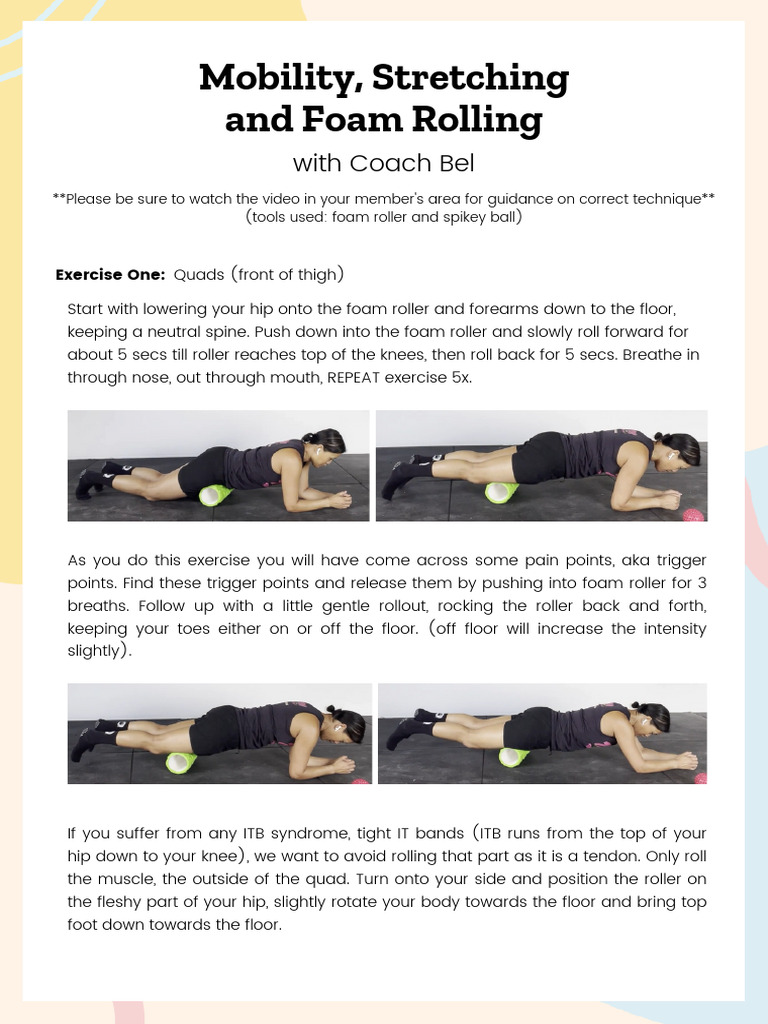 Foam Rolling | PDF | Foot | Knee