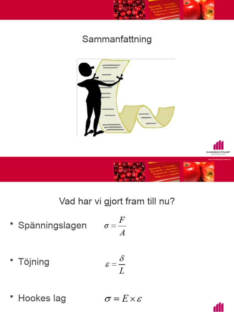 5 Vad Har Vi Gjort Fram Till Nu, Sammanfattning | PDF