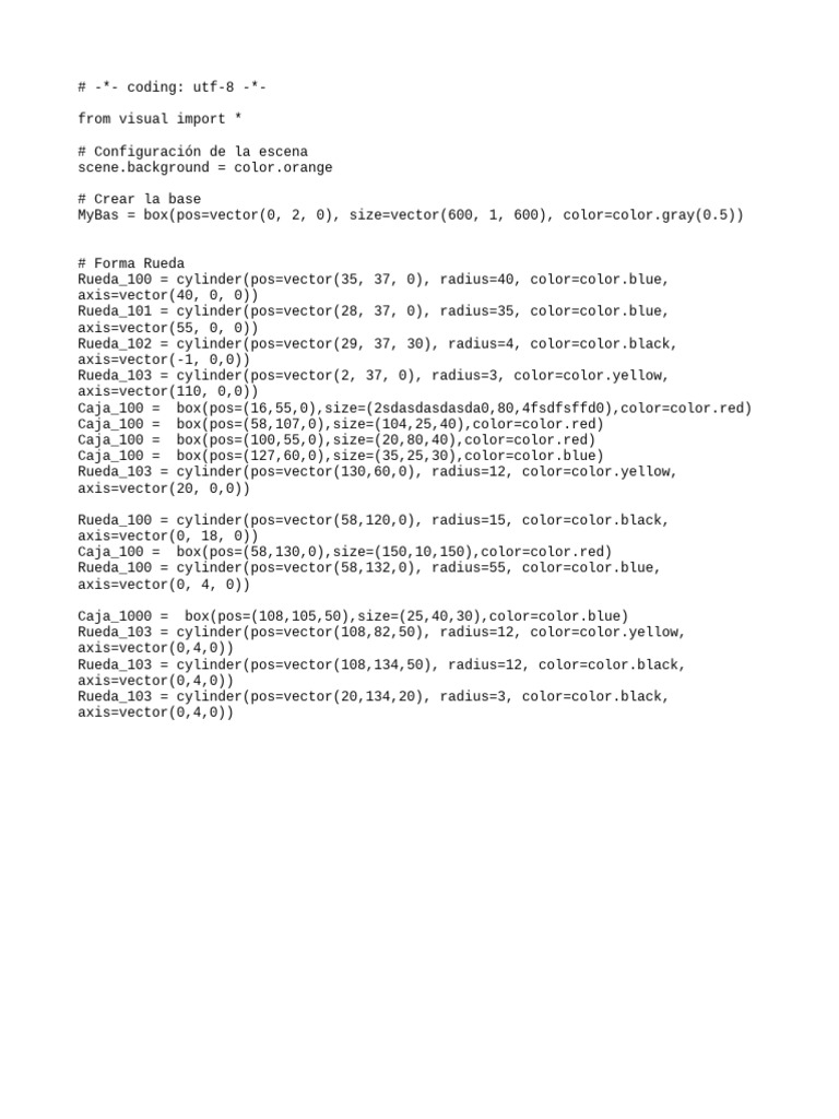 3D Scene Setup with Cylinders and Boxes | PDF | Teaching Methods ...
