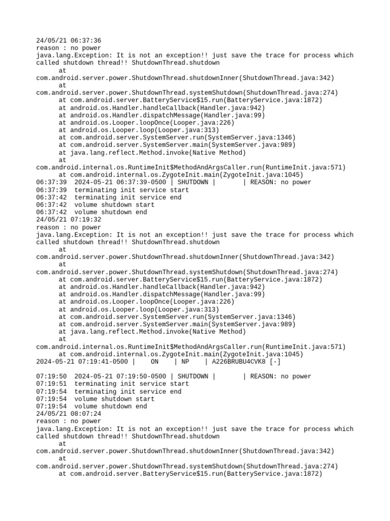 Power Off Reset Reason Backup Pdf Java Programming Language Computer Engineering