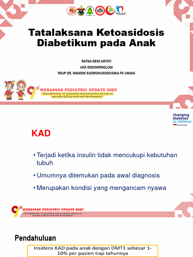 Tatalaksana Ketoasidosis Diabetikum Pada Anak | PDF