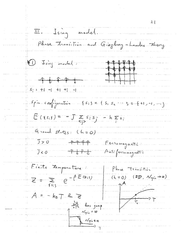 Ising Model | PDF