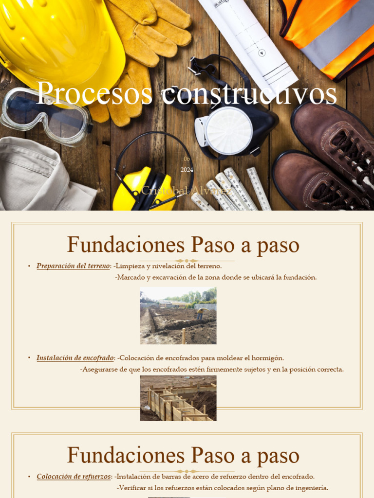 Procesos Constructivos | PDF | Hormigón