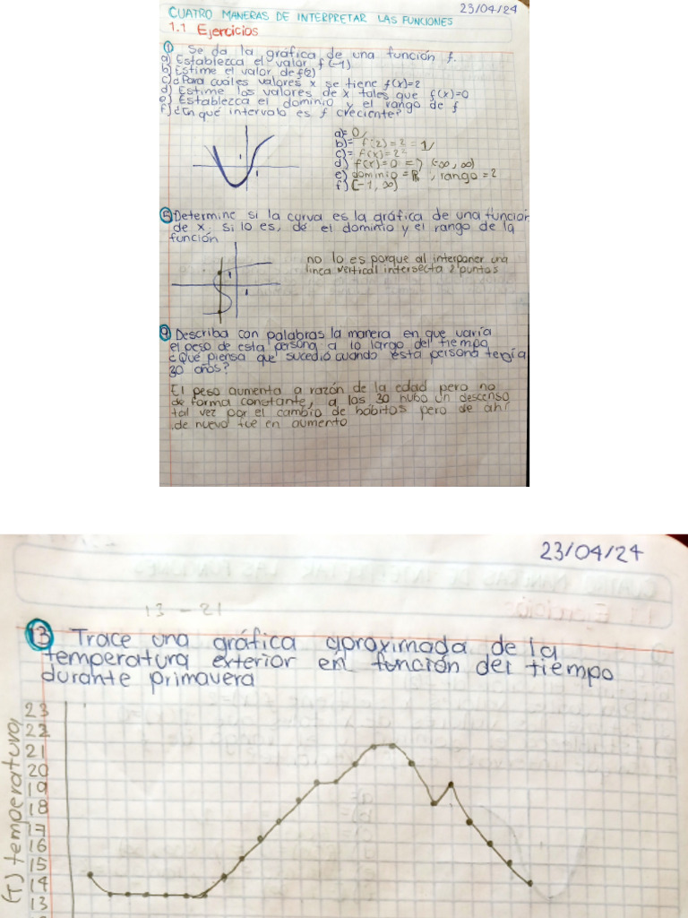 1.1 Cuatro Maneras de Interpretar Las Funciones Matem-Ticas (23 Abr 2024 A La(s) 18-44) | PDF