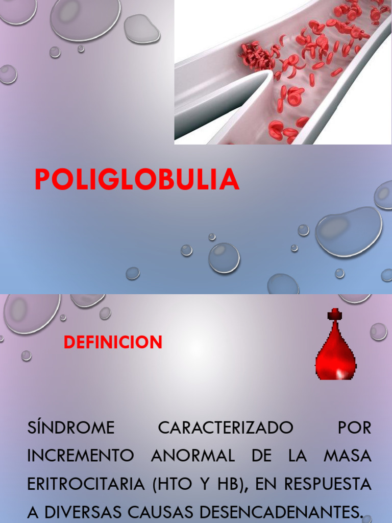 Poliglobulia Causas Y Tratamiento Pdf Medicina Clinica Medicina