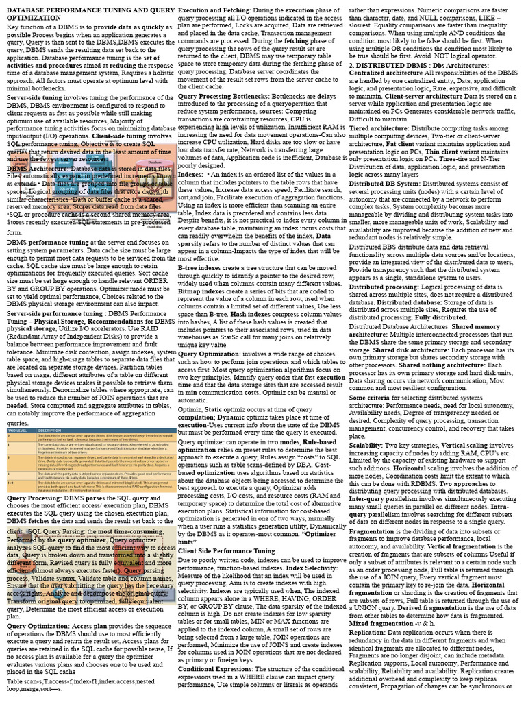 Final | PDF | Databases | Database Index