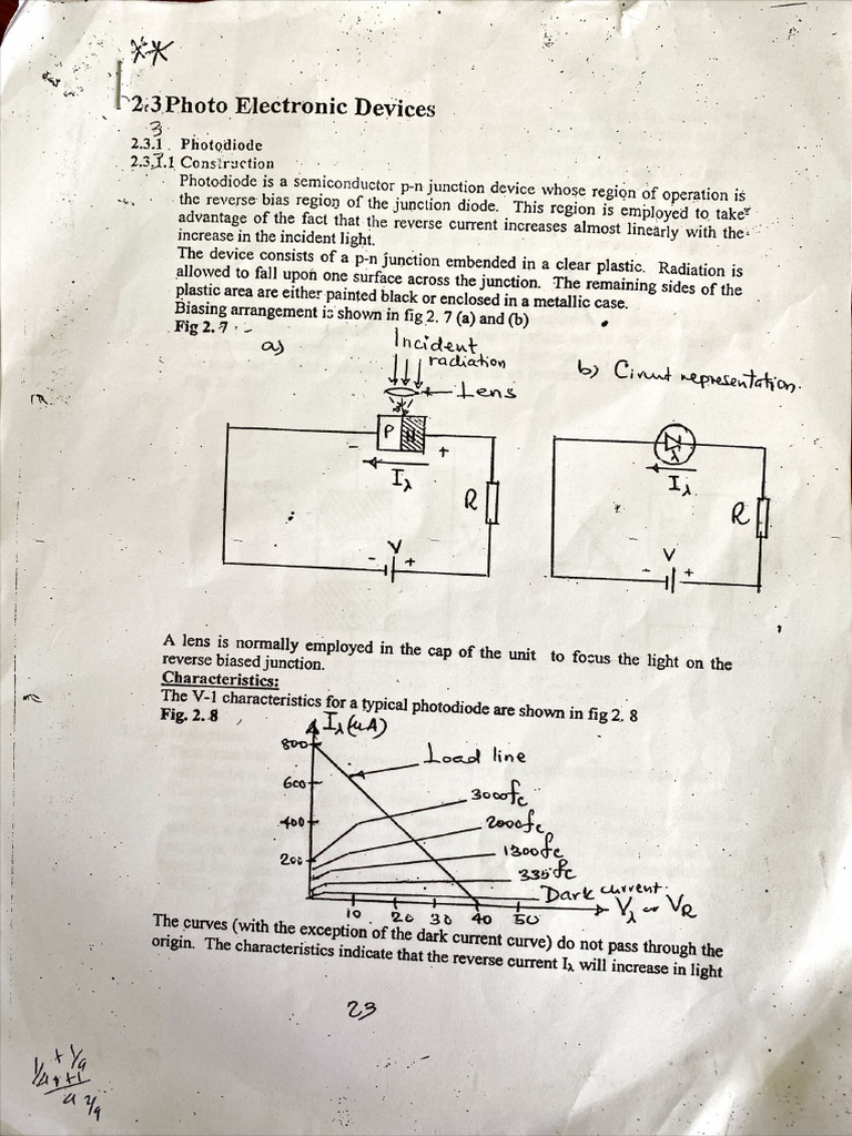Photoelectric Devices | PDF