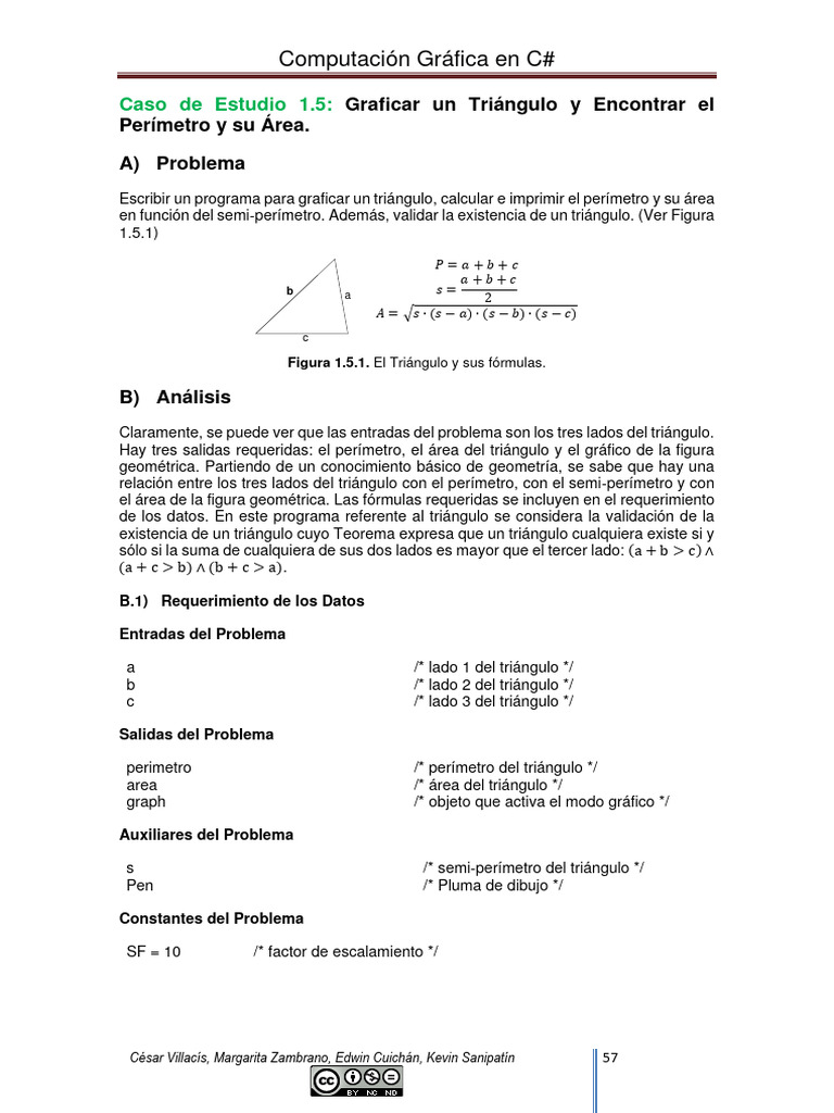 Ejercicios Computación Gráfica | PDF | Triángulo | Algoritmos