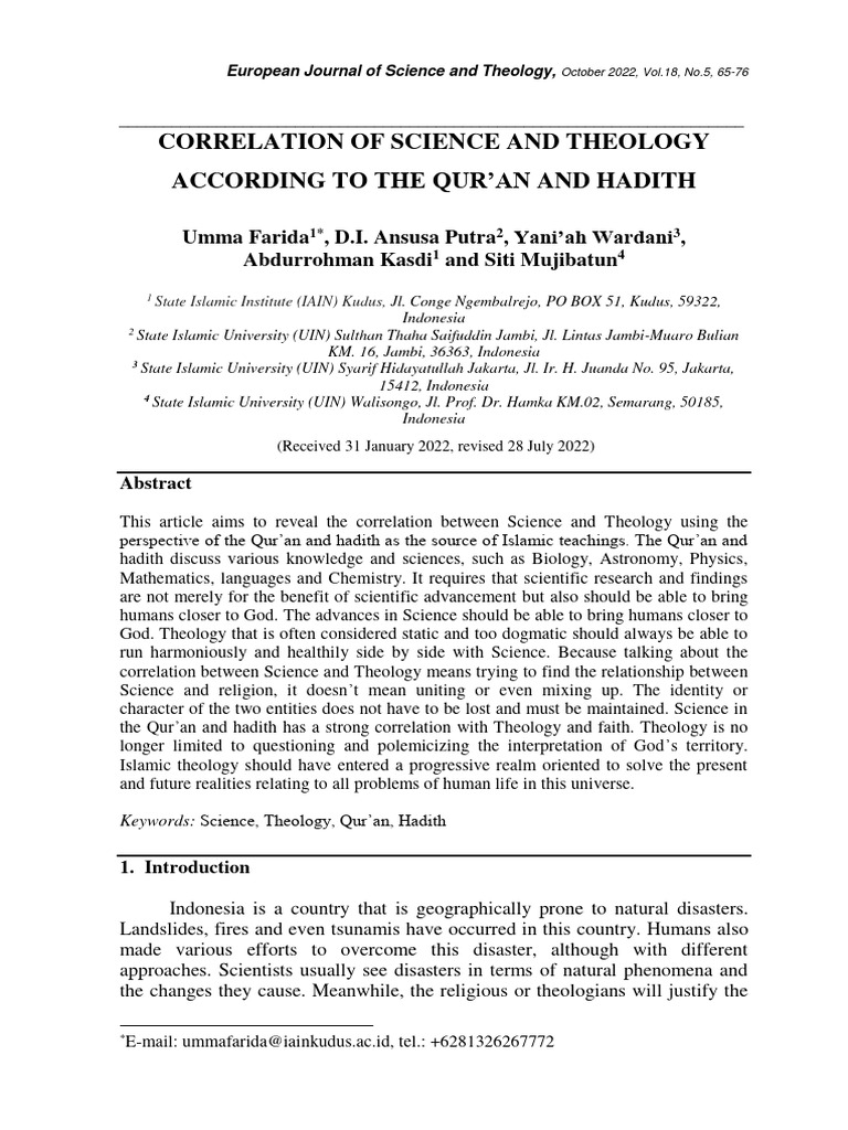 5 - Farida Et Al | PDF | Quran | Islam