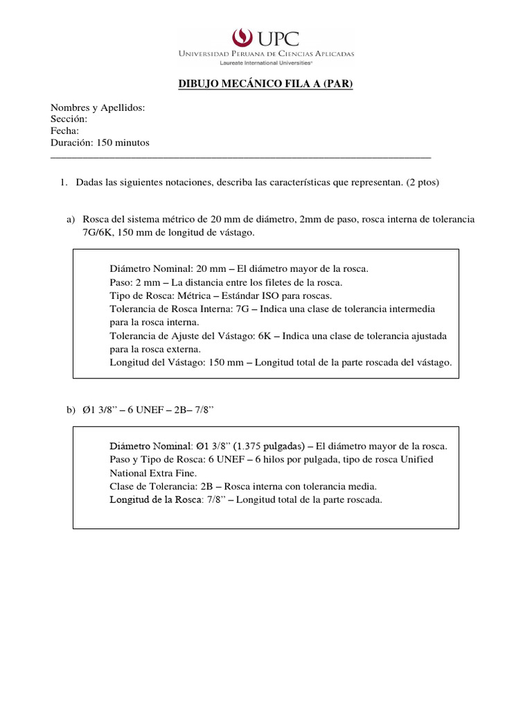 PC2 Dibujo | PDF | Tecnología e ingeniería