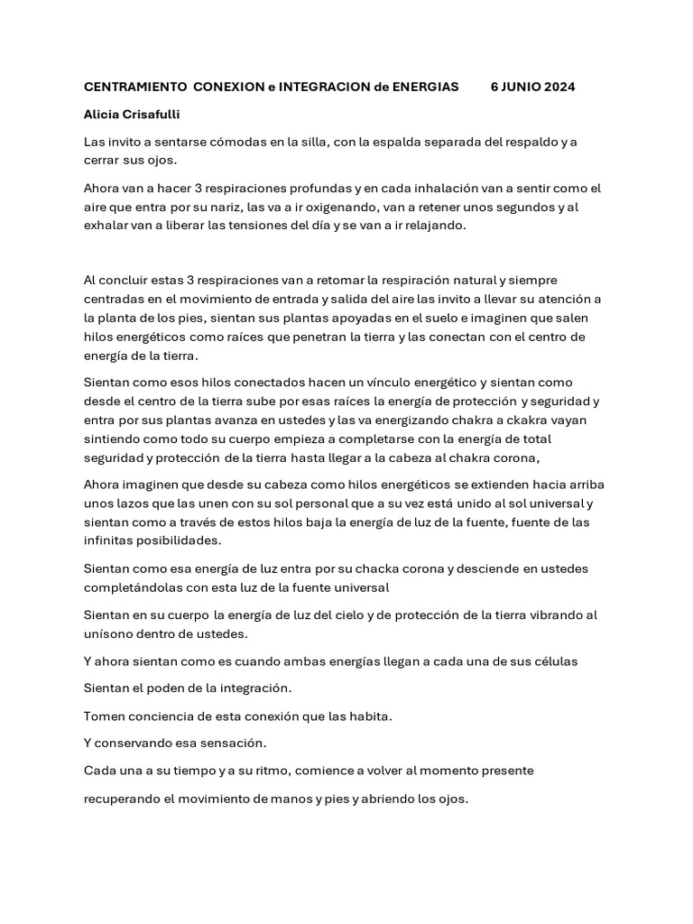 Centramiento Energia Fem Masc | PDF