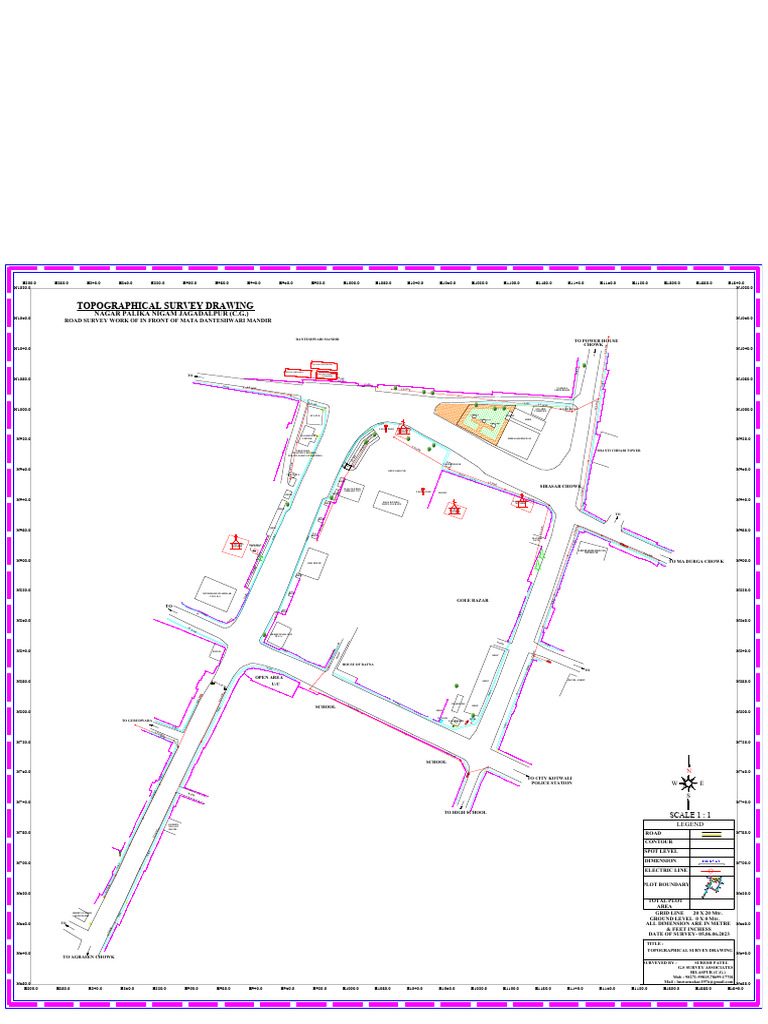 Bilaspur Road Survey Near Danteshwari Mandir | PDF