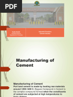 Wet Process Cement Manufacturing Guide | PDF | Cement | Combustion