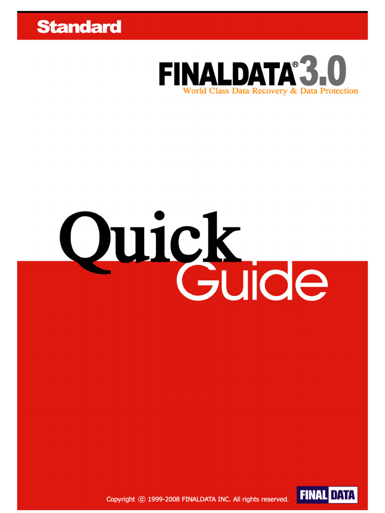 QuickGuide Standard | PDF