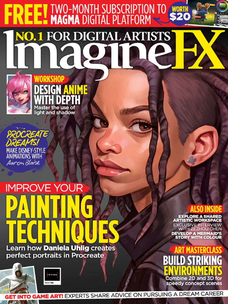 ImagineFX I236 2024 | PDF | Subscription Business Model