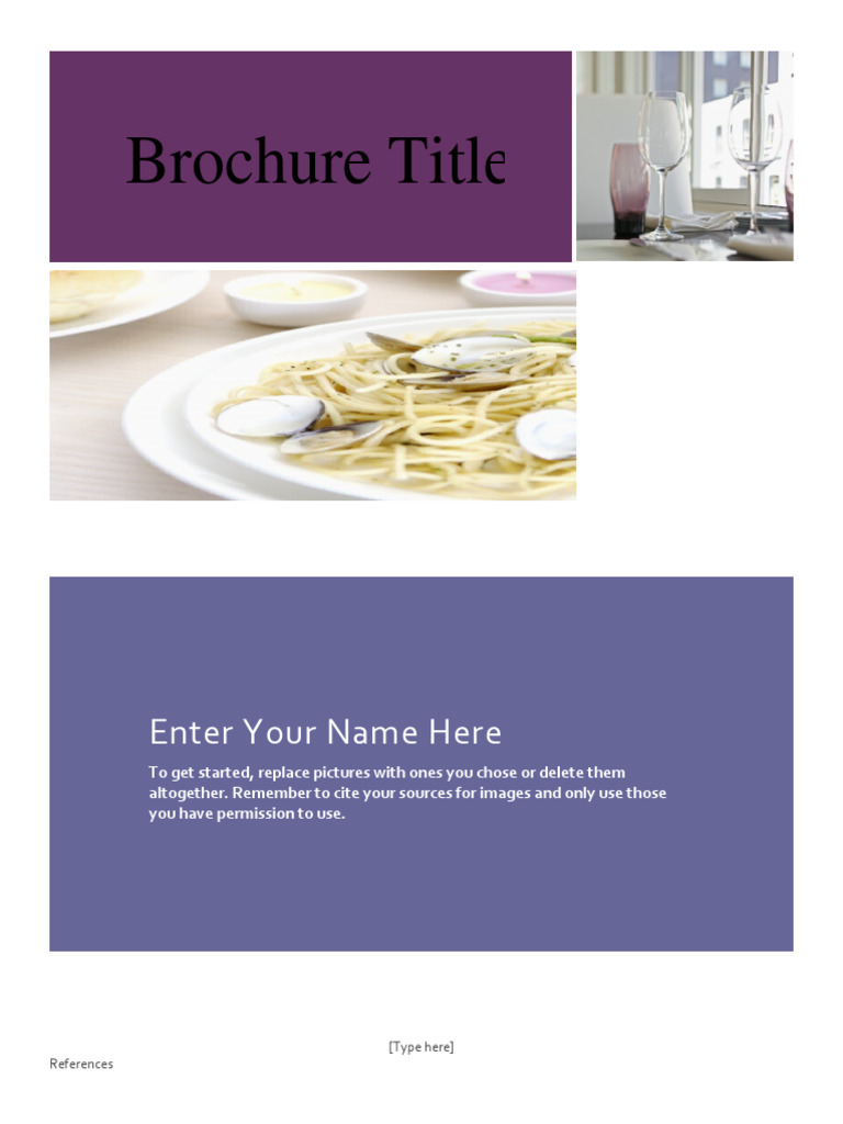 CF Brochure Template | PDF | Self-Improvement