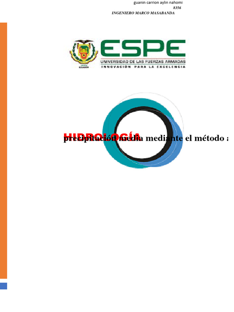 Deber1 2P | PDF | Precipitación | Meteorología