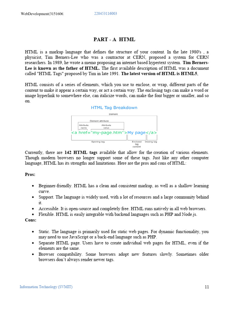 Web Development File | PDF | Php | Java Script