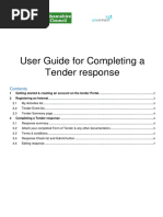 Tender Checklist | PDF | Business