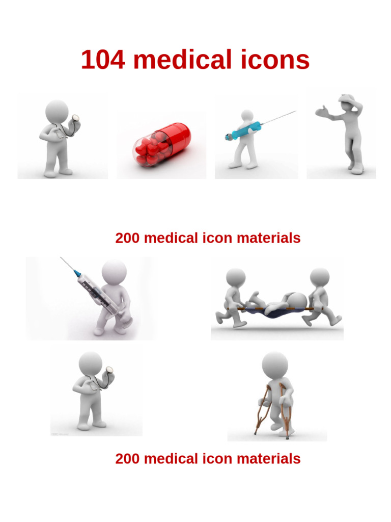 104 Medical Iconic Series | PDF | Wellness