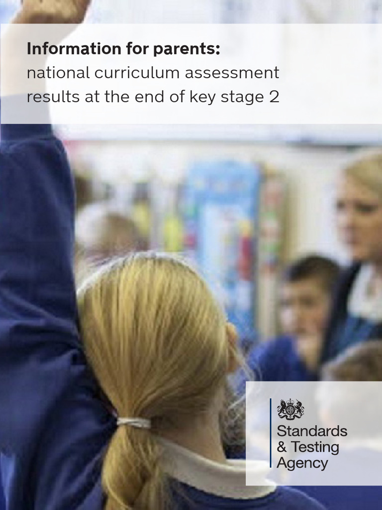 2023 Information For Parents Assessment Results at The End of Key Stage ...