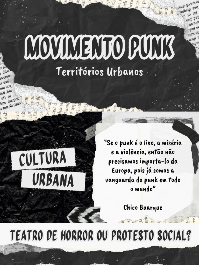 Territórios Urbanos - Movimento Punk | PDF