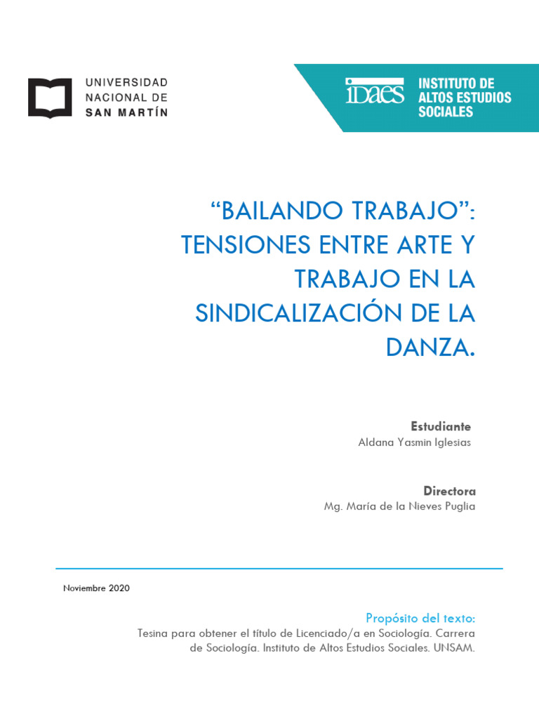 Tlic Idaes 2020 Iay | PDF | Bailes | Sindicato
