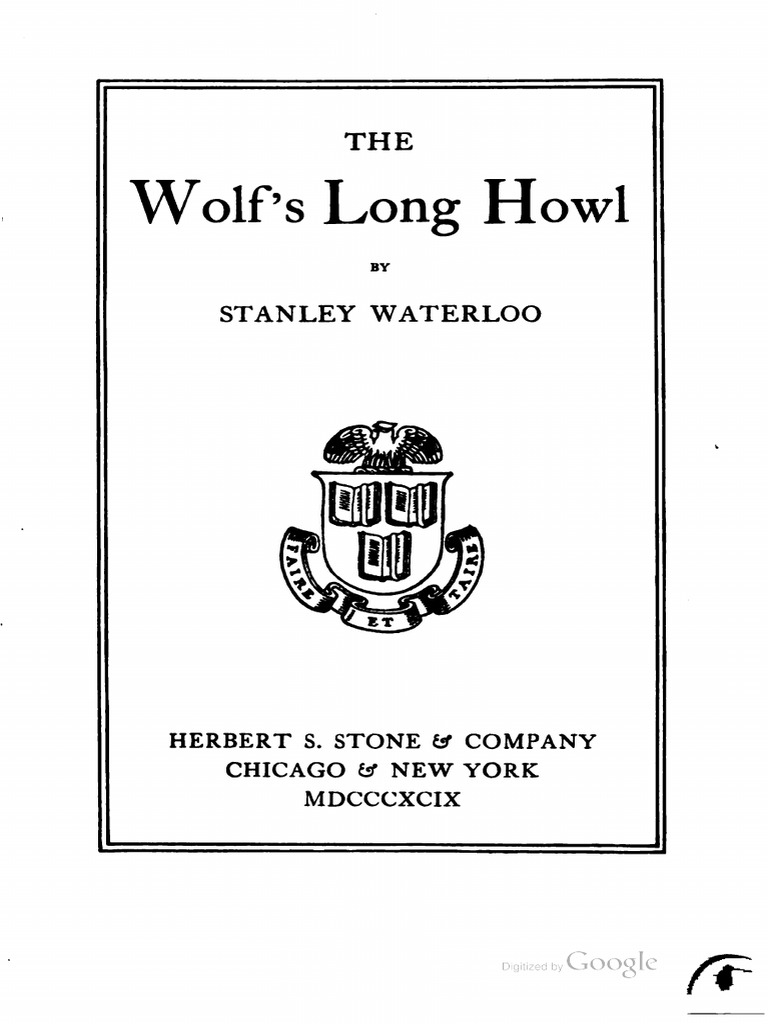 Stanley Waterloo - The Wolf's Long Howl | PDF | Debt
