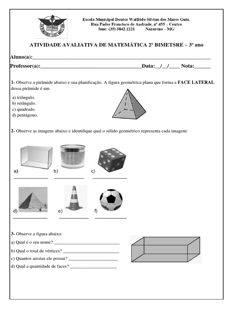 Matemática 2 Bimestre Pdf