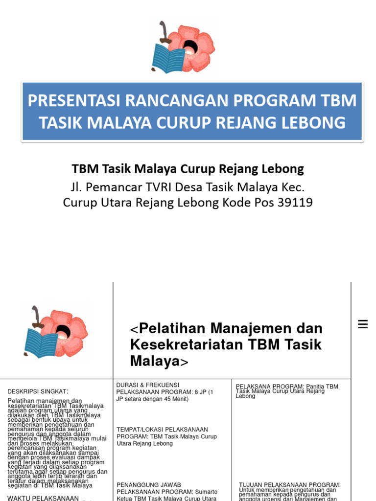 TBM Tasik Malaya - Curup | PDF