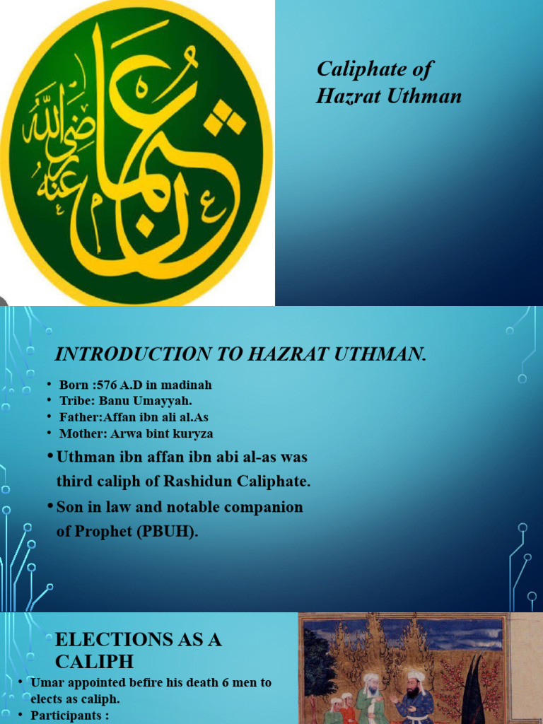 Hazrat Usman | PDF