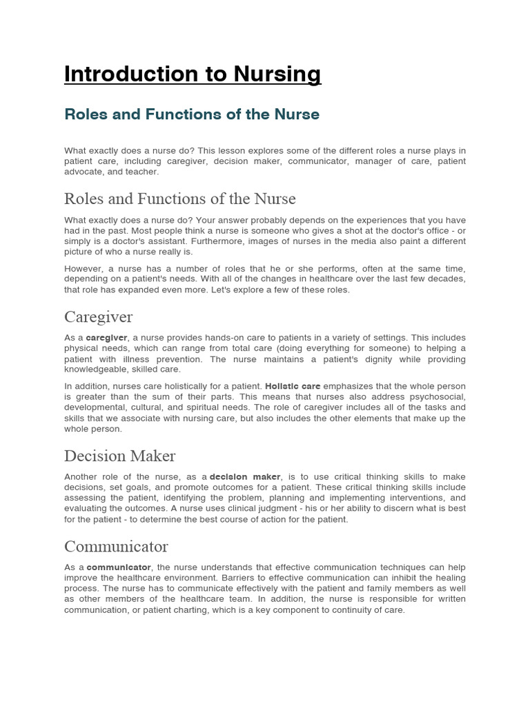 Module Book Nursing Training | PDF | Nursing | Stress (Biology)