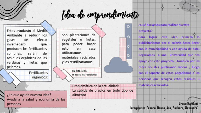 Proyecto de E.P.T. Grupo Random | PDF | Salud y bienestar | Ciencia y ...