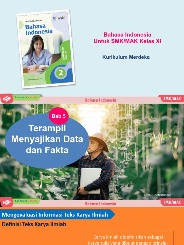 Bab 5 Terampil Menyajikan Data Dan Fakta | PDF