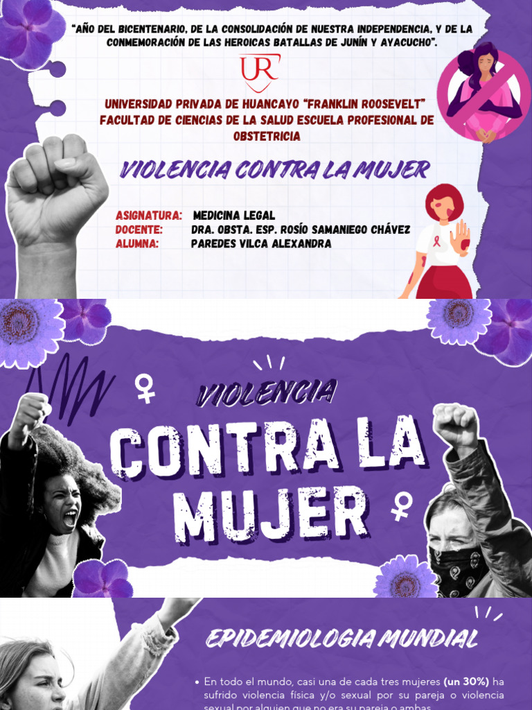 Violencia Contra La Mujer | PDF | La violencia contra las mujeres | Violencia