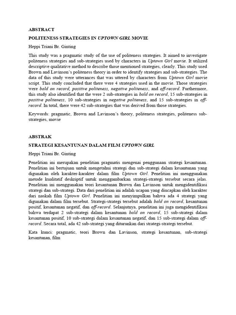 Abstract and References REVISED 1 | PDF | Linguistics | Human Communication