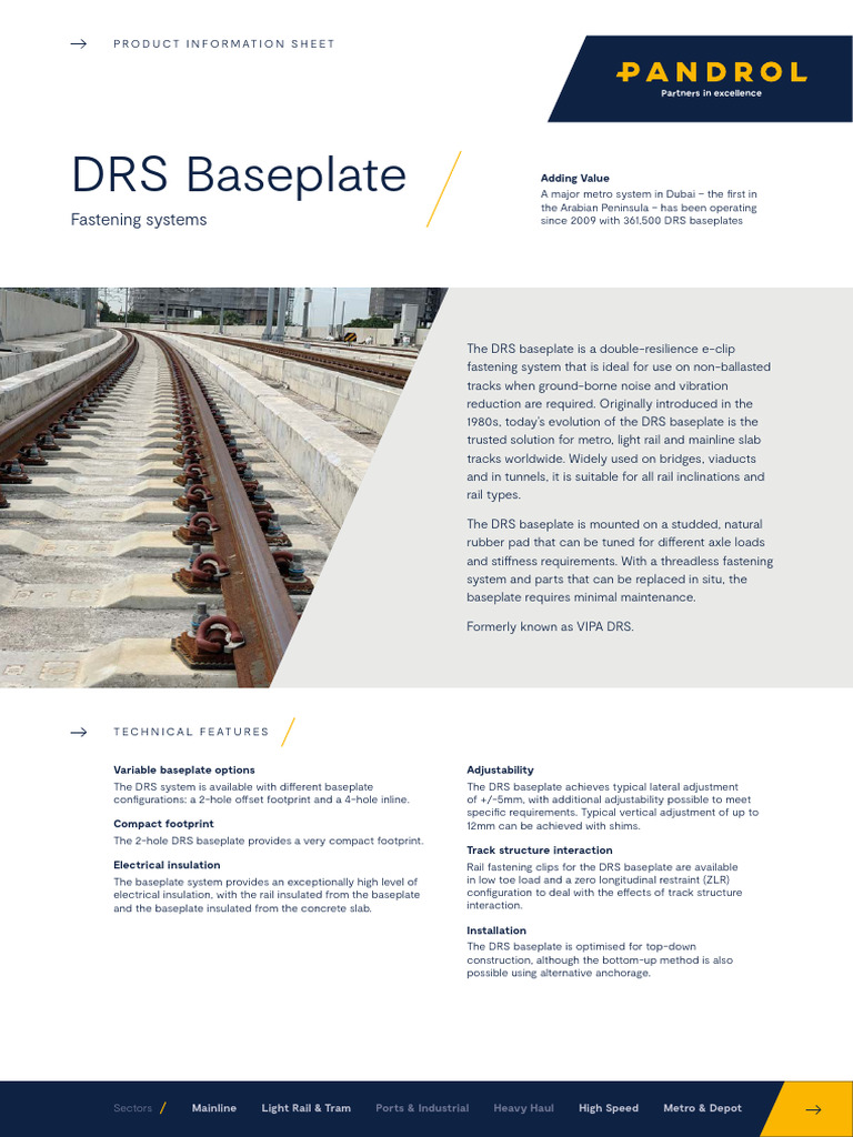 DRS Baseplate | PDF