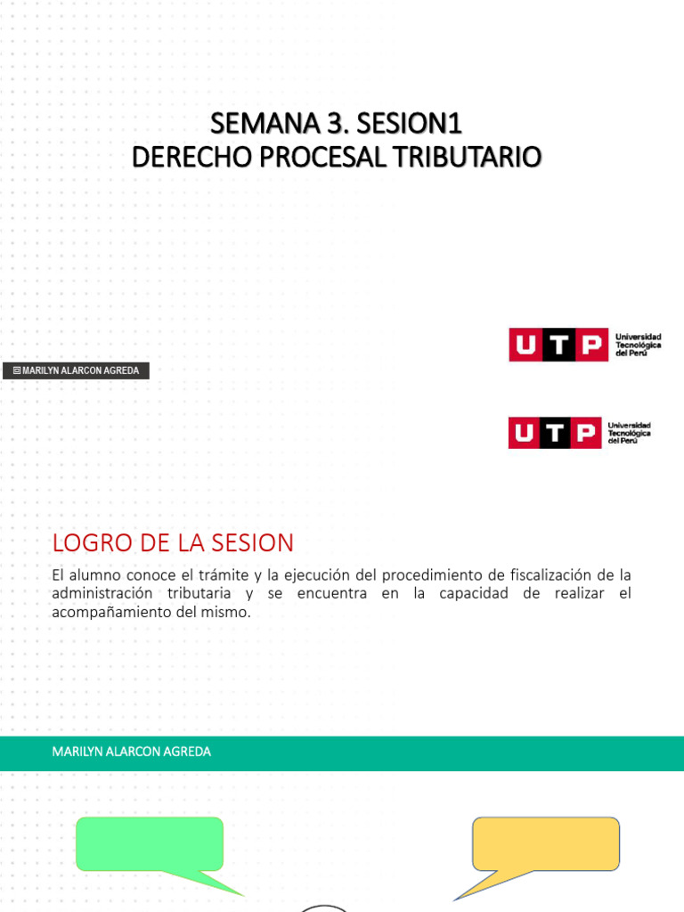 S3 - Doc Derecho Procesal Tributario | PDF | Finanzas y dinero | Salud y bienestar