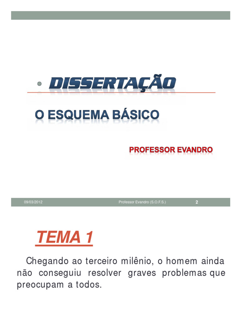 Esquema 01 | PDF