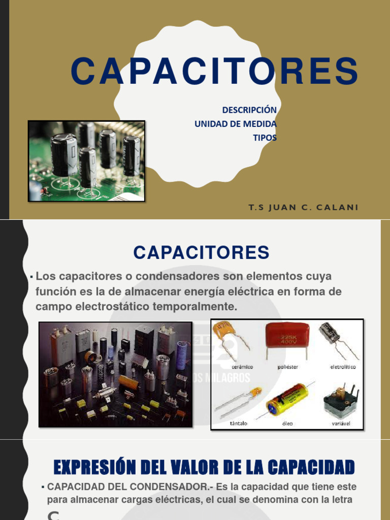 Capacitores Verificación y Cod. | PDF | Condensador | Capacidad