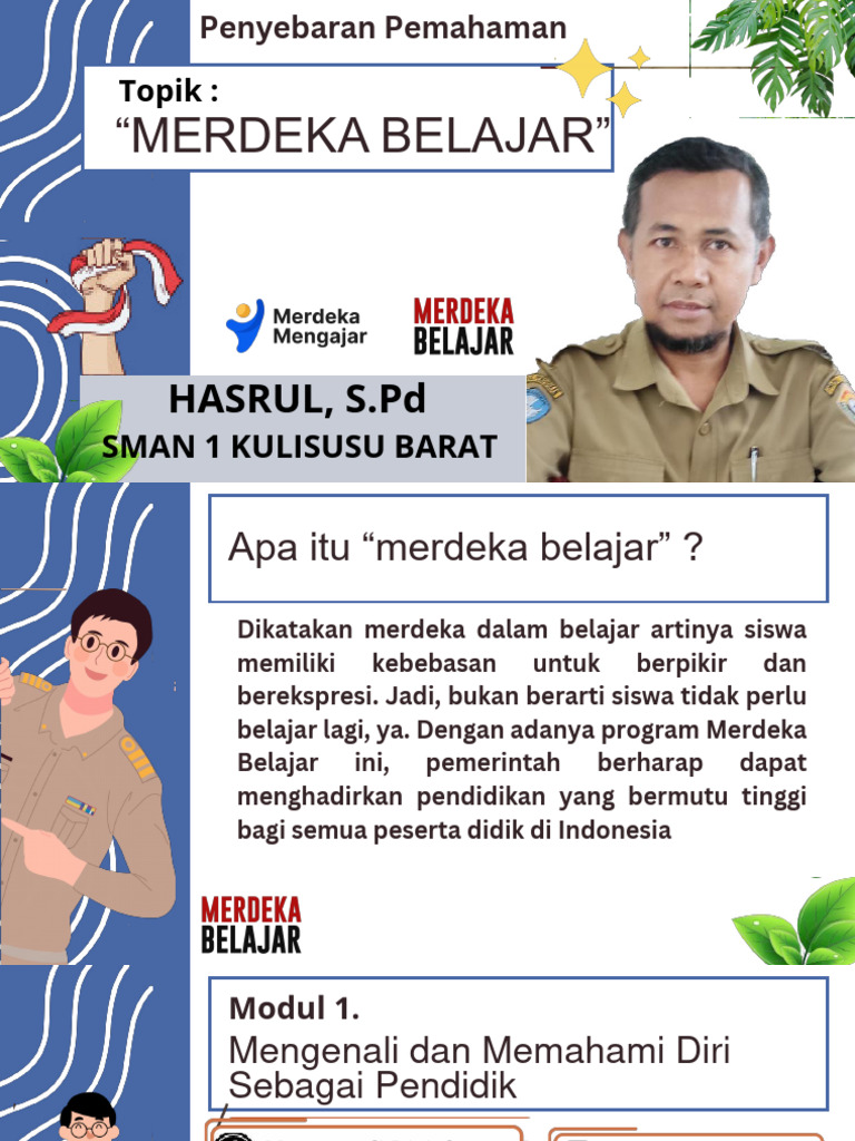 "Merdeka Belajar: Kebebasan dan Inovasi" | PDF