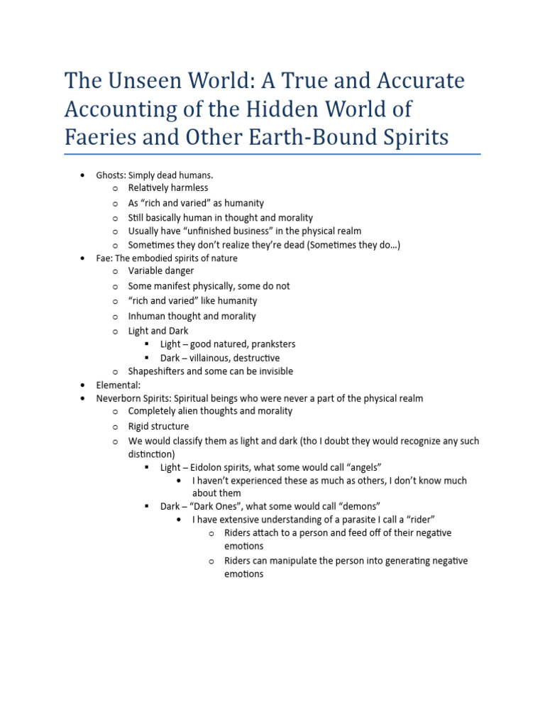 Background - Unseen | PDF