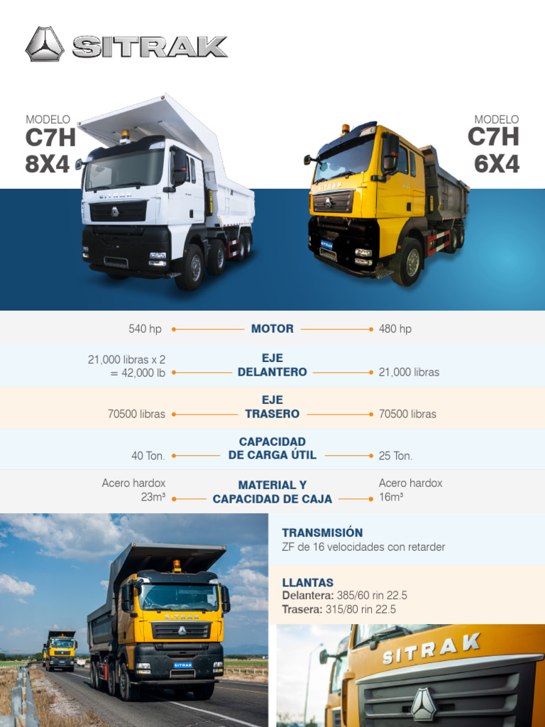 Ficha Tecnica - Volteos v2 | PDF | Vehículos de lujo | Vehículos