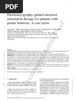 The Burke Lateropulsion Scale and Addressing Pusher Syndrome Post-Cva 1 ...