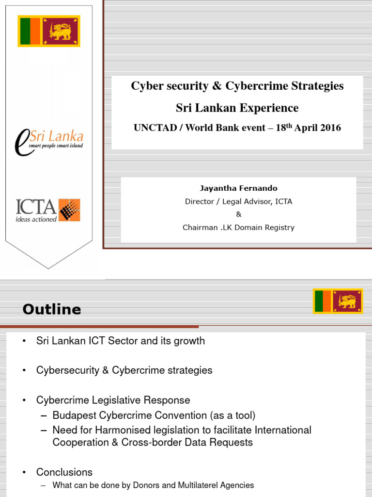 Cyber Security & Cybercrime Strategies Sri Lankan Experience | PDF | Cybercrime | Computer Security