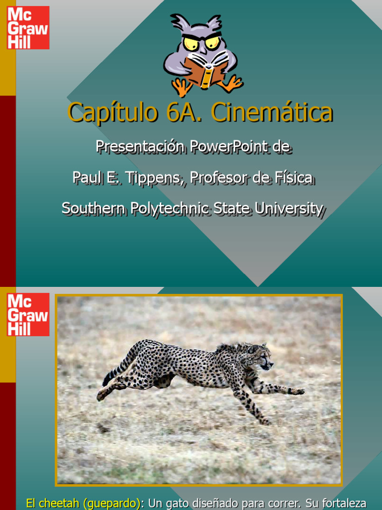 Capítulo 6A Cinemática | PDF | Aceleración | Velocidad