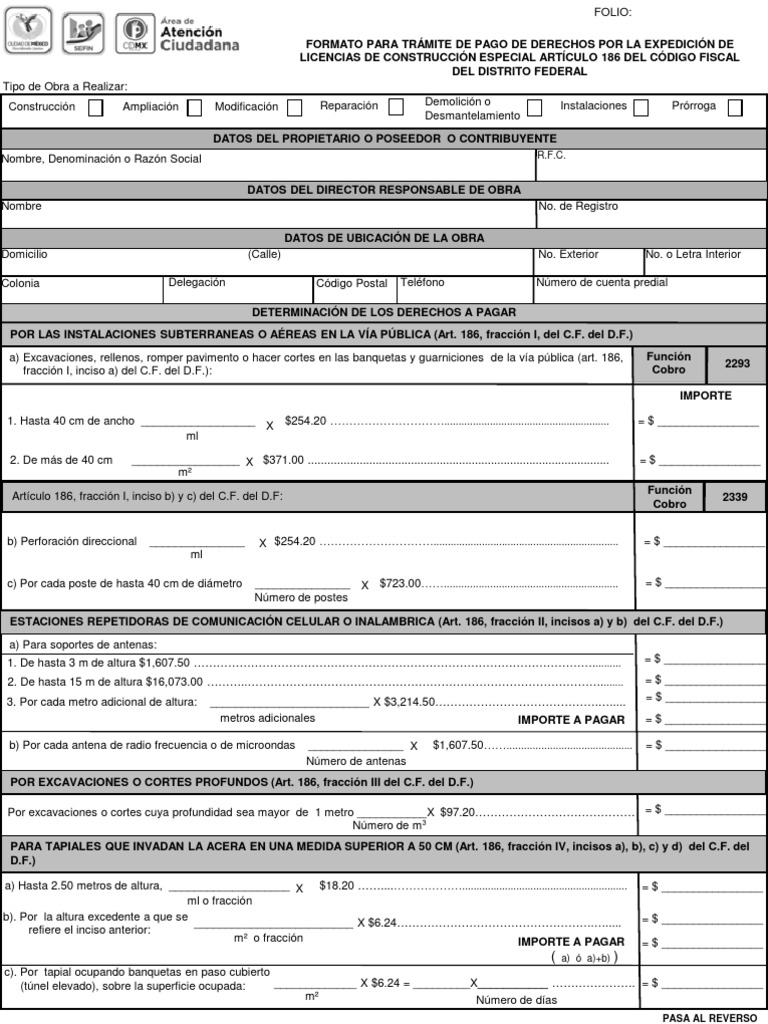 Exped Licencias Especiales Art 186 | PDF