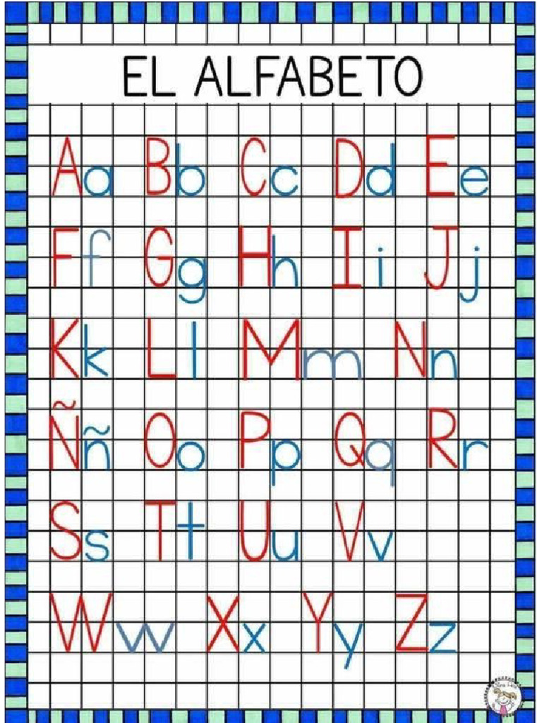 Abecedario para Cuadrícula 2 | PDF