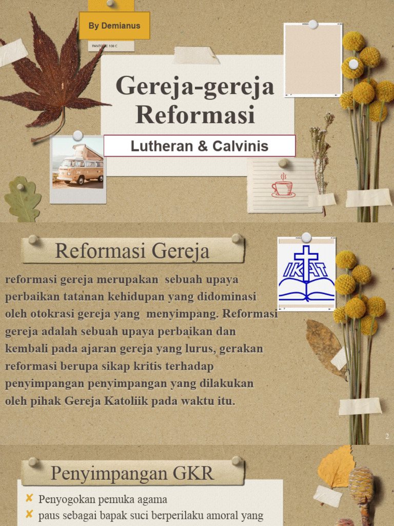 Gereja-Gereja Reformasi | PDF