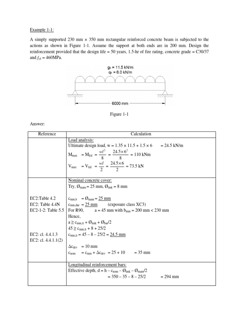 Design Examples | PDF | Structural Engineering | Continuum Mechanics